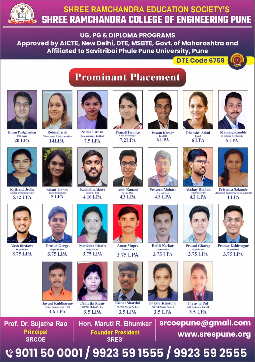 Shree Ramchandra College Of Engineering Pune